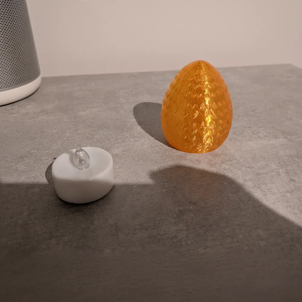 Dragon Claw Torch with Glowing Egg - Free 3D Print Model - MakerWorld