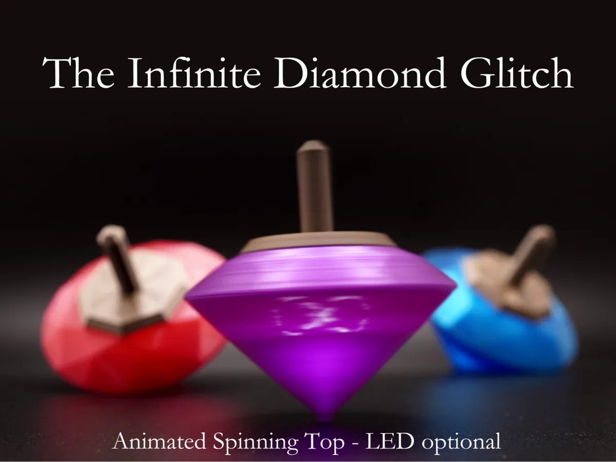 Diamond Zoetrope Illusion Top by Prime Tower Designs MakerWorld ...