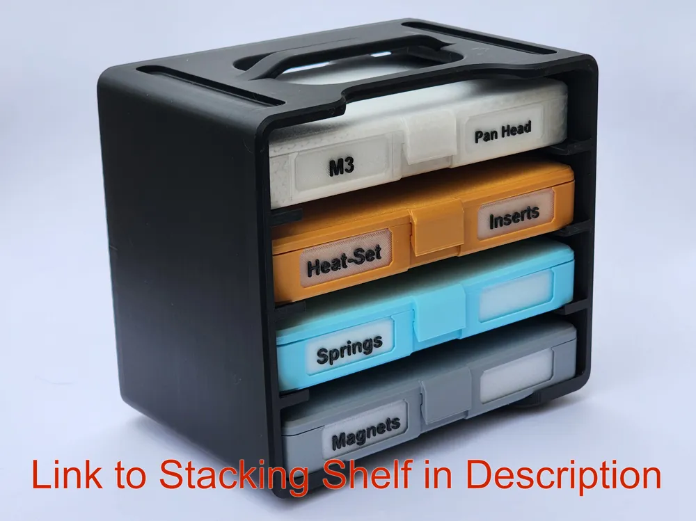 Tiny Bins - Small-Parts Storage [Parametric] by jaminv MakerWorld ...