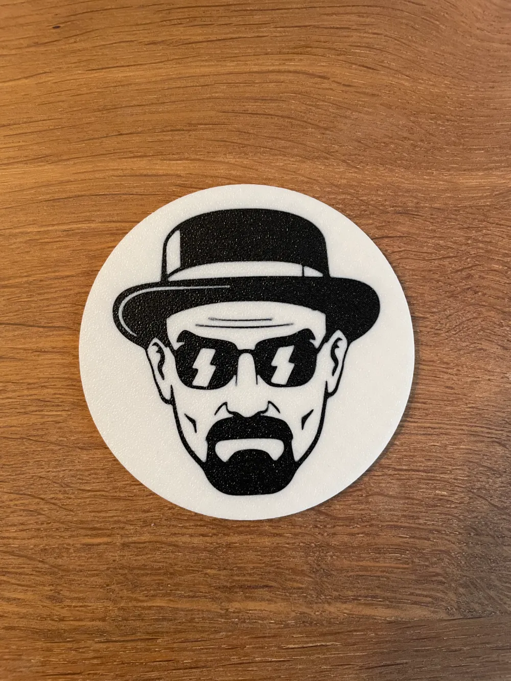 Breaking Bad Coaster / Walter White / Holder / by 3D Prints This Week ...