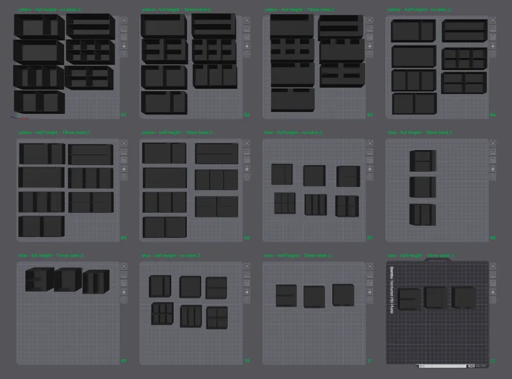 Modular Inserts for Hünersdorff Organiser Boxes by Phil - MakerWorld