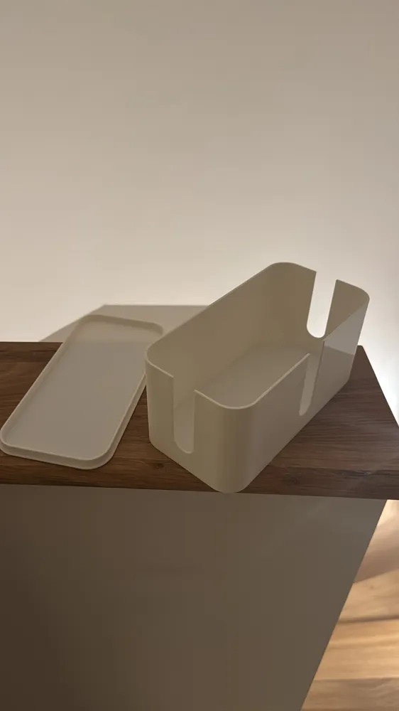 Universal Cable Box | Fully Customizable - Free 3D Print Model - MakerWorld