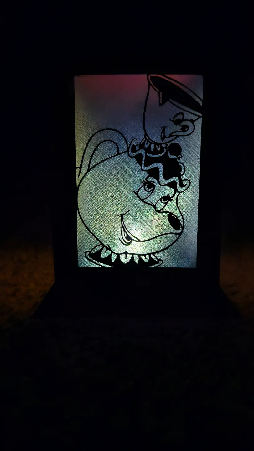 Modular Lantern - Beauty and the Beast Panels - Free 3D Print Model ...