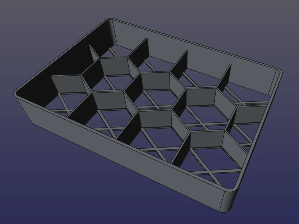 Battery Holder for eleven D size (Mono) batteries by swilde MakerWorld: Download Free 3D Models