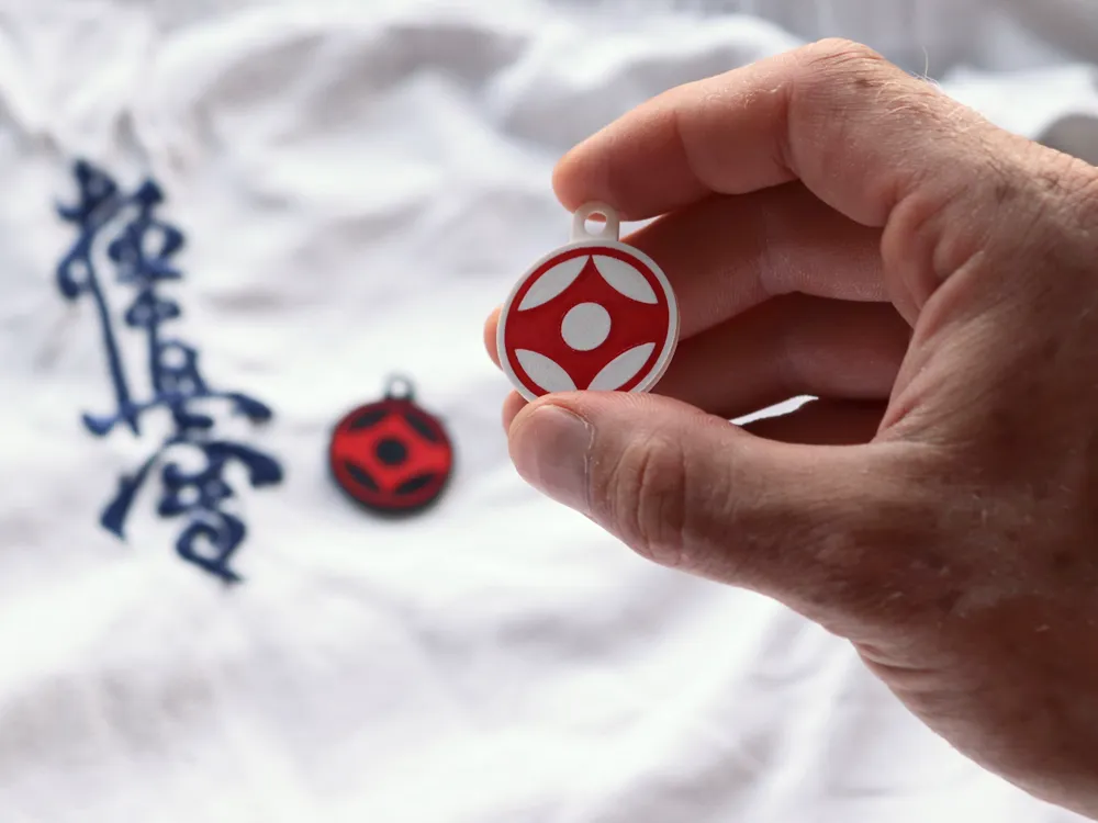 Karate Kyokushin Kanku Keychain by Johnny_Bit - MakerWorld