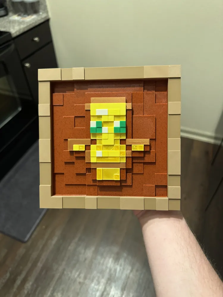 Totem of Undying - Minecraft Item Frame by jongoodfeller MakerWorld ...