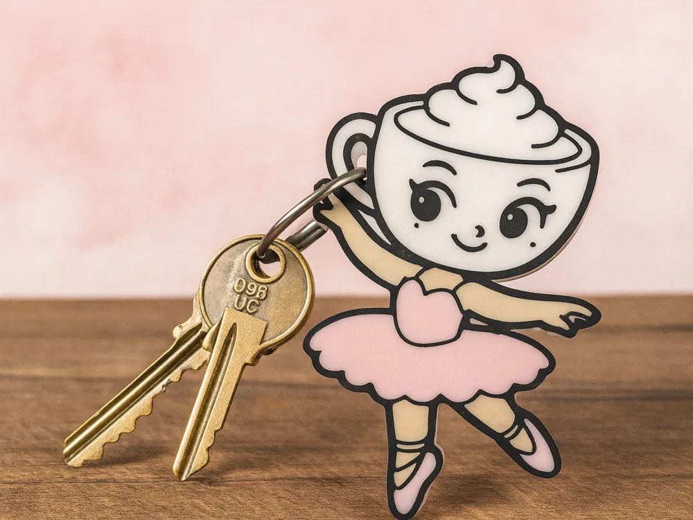 Ballerina Cappuccina, Italian Brainrot by GAF 3D MakerWorld: Download Free 3D Models