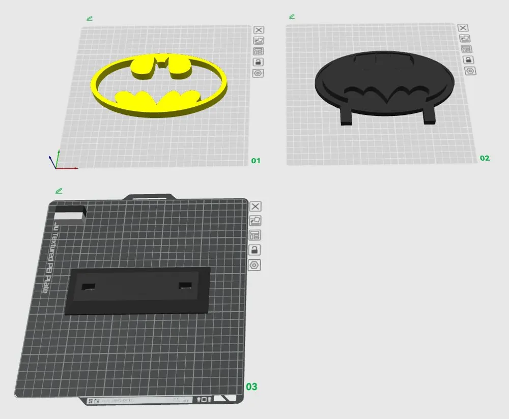 Logo 3D Batman - DC Comics - Free 3D Print Model - MakerWorld