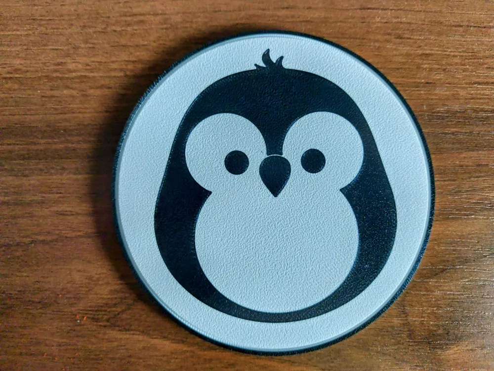 Pinguen coaster by CustomCreations - MakerWorld