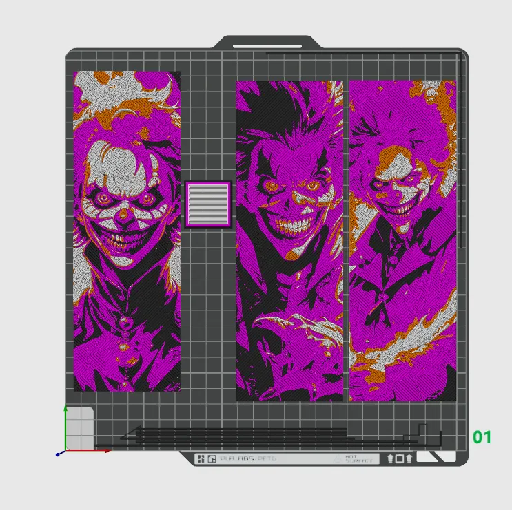 Why does it take so little for a clown to be evil? Set of 3 Evil Clown ...