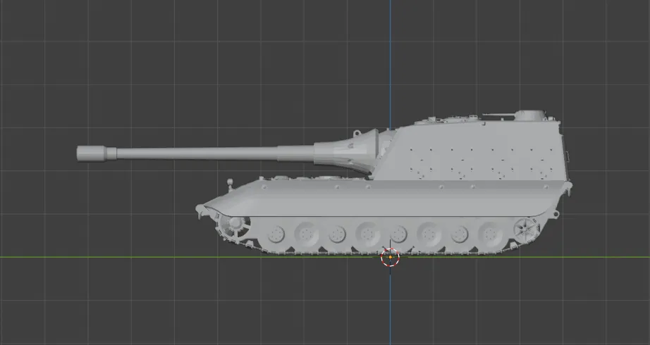 JagdPz_E100/E100 坦克歼击车（百突） by big pipe - MakerWorld