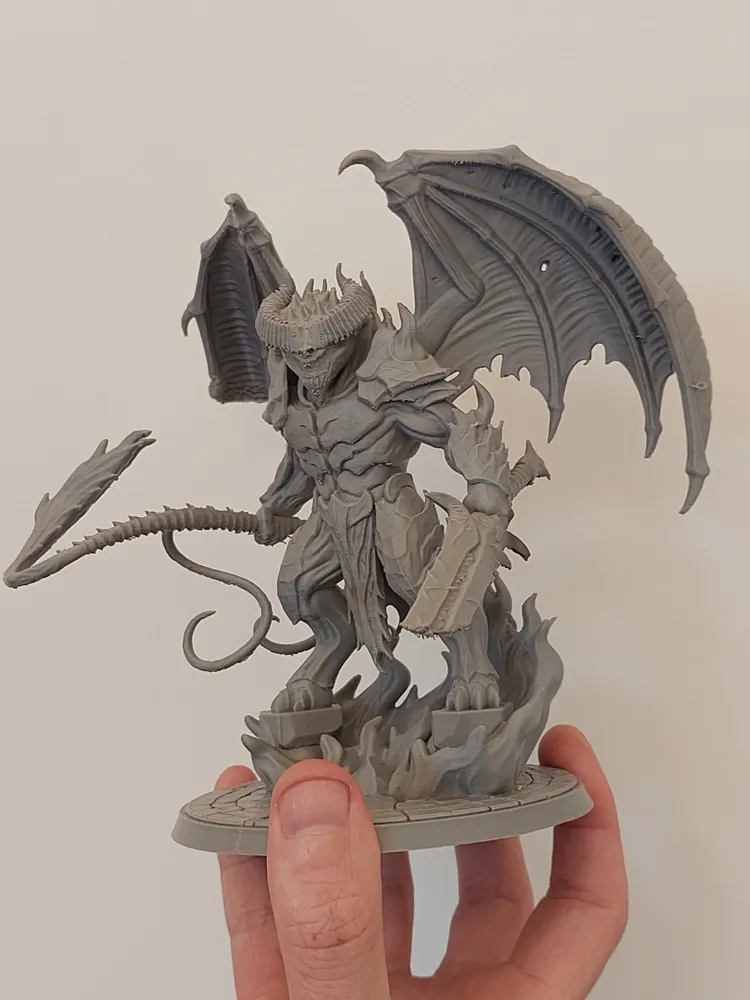 Fire Demon Balrog: Epic Boss Monster. High Quality - Free 3D Print ...