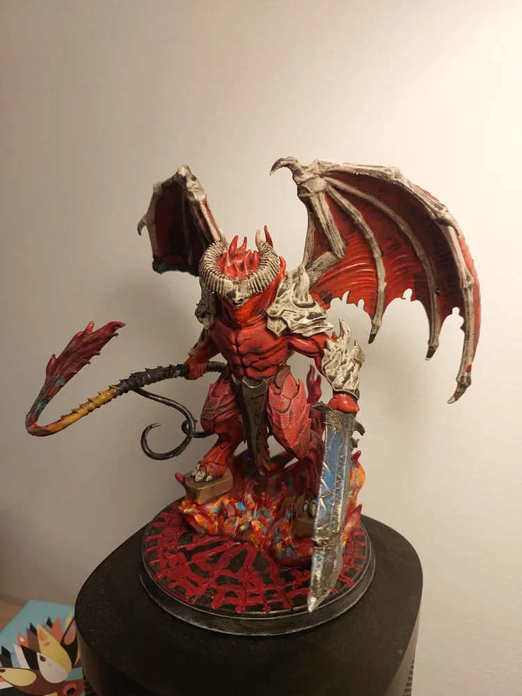 Fire Demon Balrog: Epic Boss Monster. High Quality - Free 3D Print ...