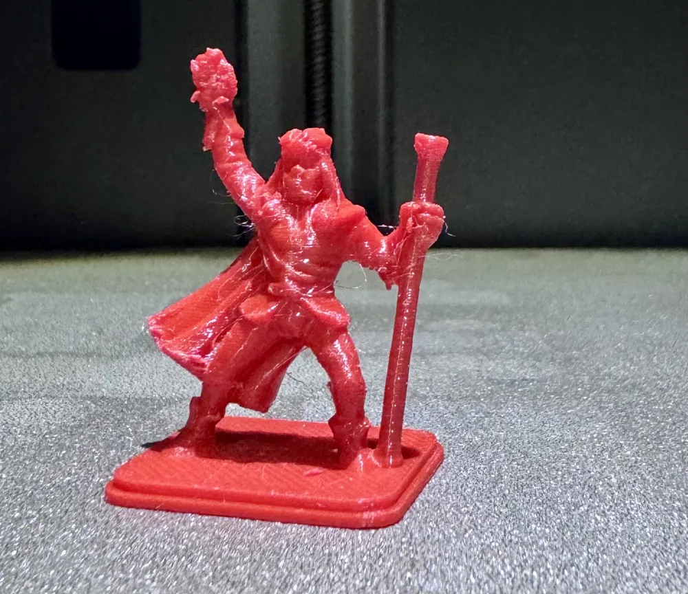 Heroquest Miniature Wizard - Free 3D Print Model - MakerWorld