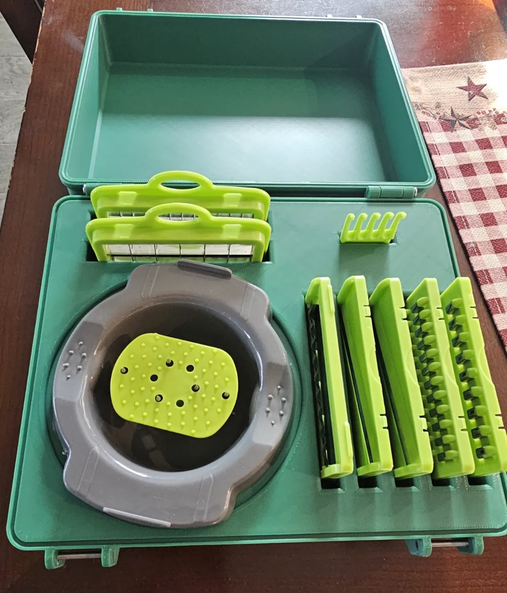 Veg Chopper Blade Storage Box Remixed by tooling_lee - MakerWorld