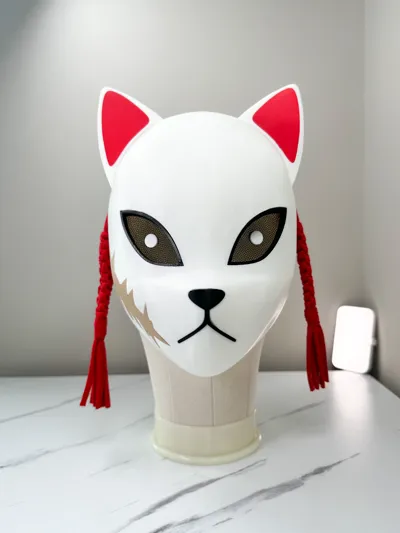 Demon Slayer Mask - Sabito by Allthebuz3D MakerWorld: Download Free 3D ...