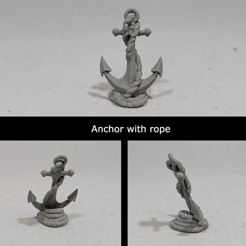 Anchor with rope - DND scatter terrain - Free 3D Print Model - MakerWorld