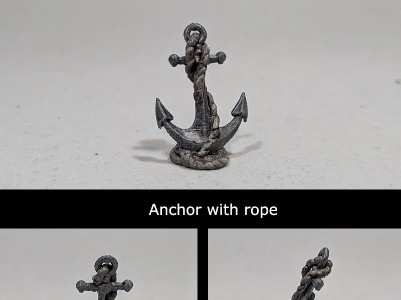 Anchor with rope - DND scatter terrain - Free 3D Print Model - MakerWorld