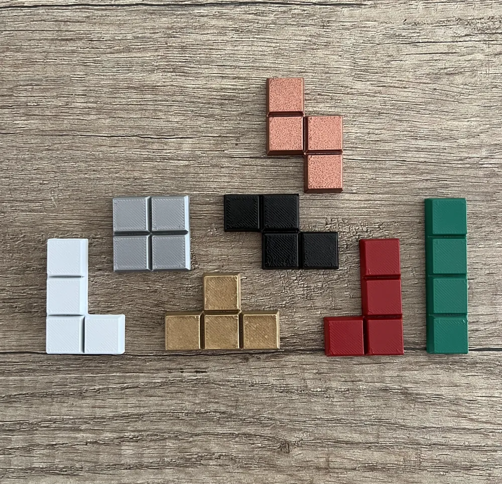 Tetris Fridge Magnets game by Desk_3D - MakerWorld