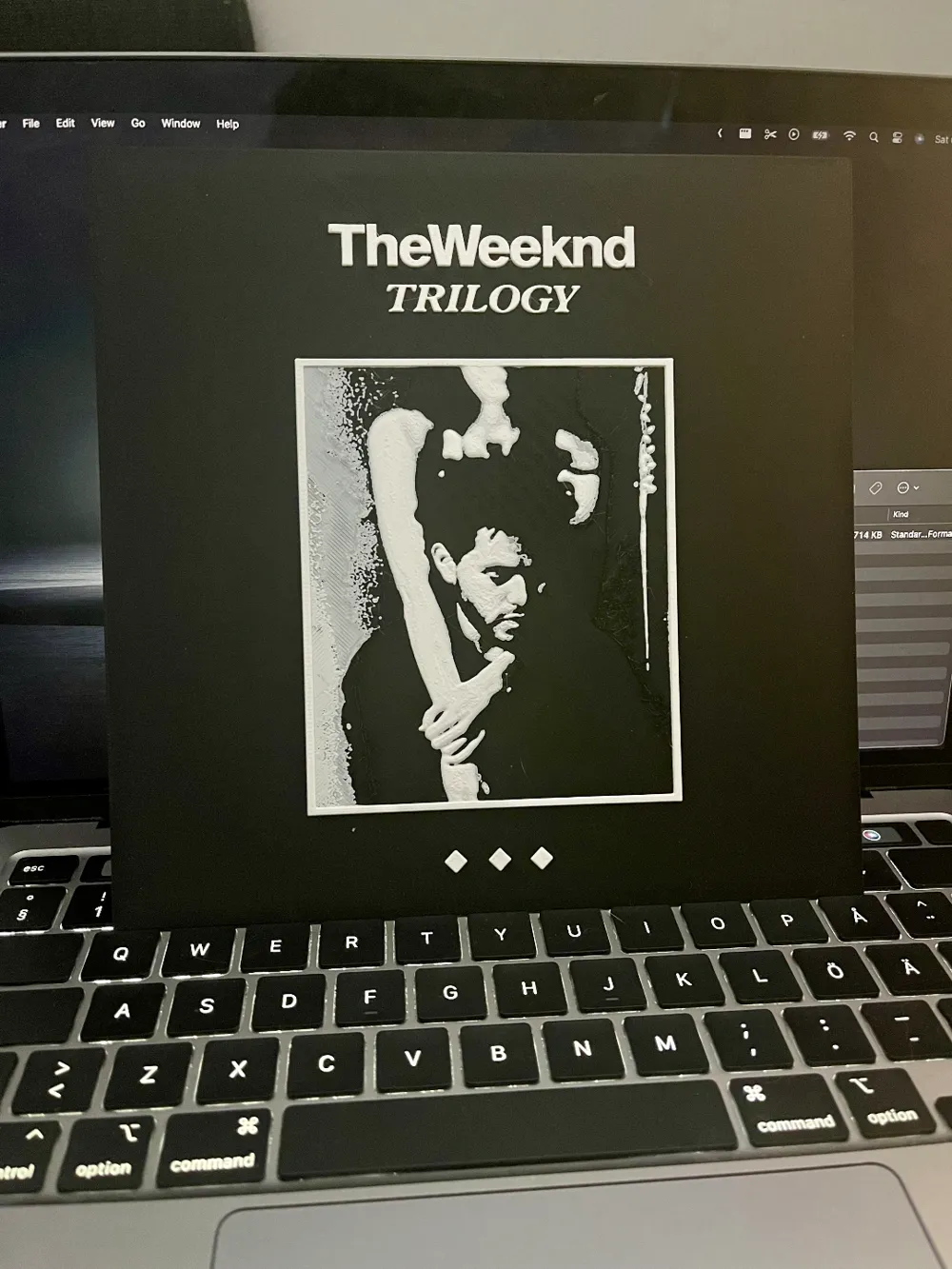 Weeknd Trilogy Cover Hueforge by Weeknds - MakerWorld