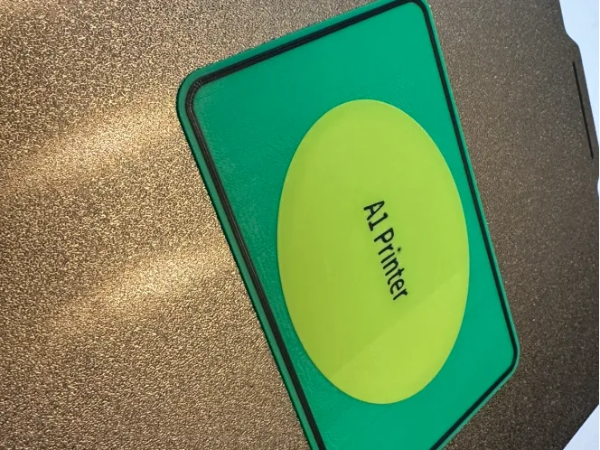 Bambu A1 Printer Sign by user_2531585740 - MakerWorld