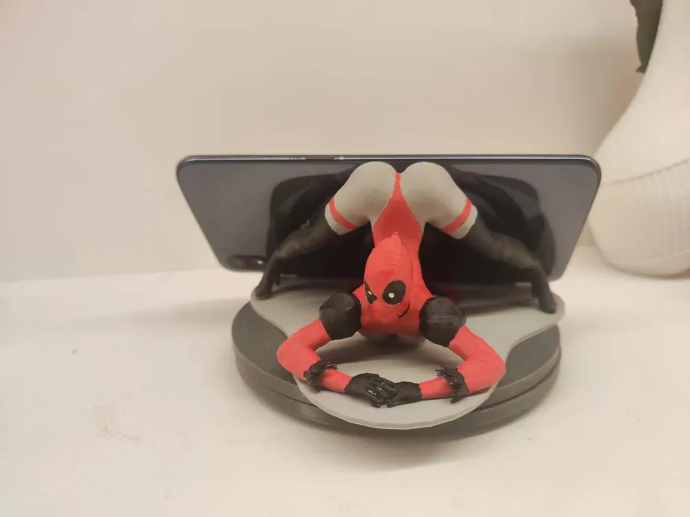 A Different Kind of Sexy Deadpool (Phone Stand) - Free 3D Print Model ...