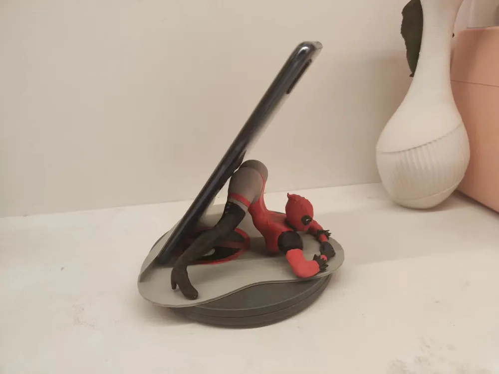 A Different Kind of Sexy Deadpool (Phone Stand) - Free 3D Print Model ...