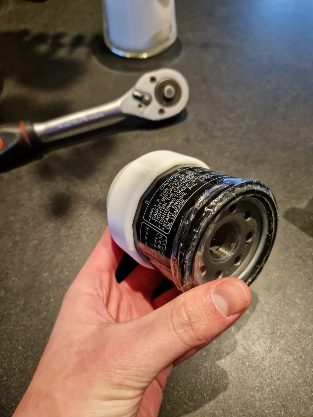 Oil Filter Socket 64mm by L3D (Living in 3D) - MakerWorld