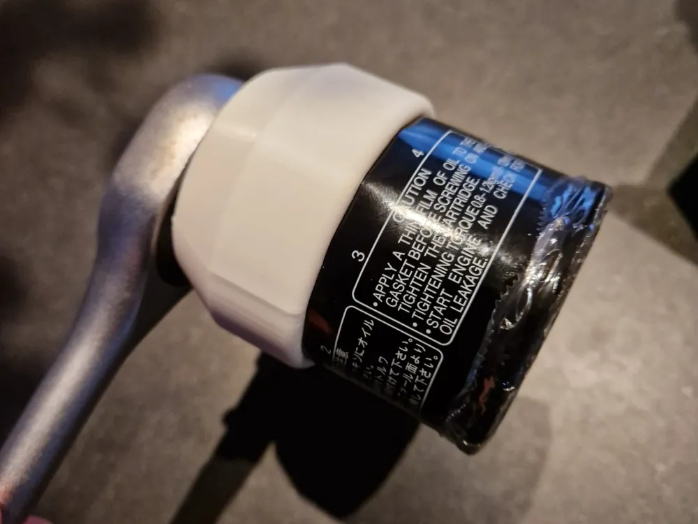Oil Filter Socket 64mm - Free 3D Print Model - MakerWorld