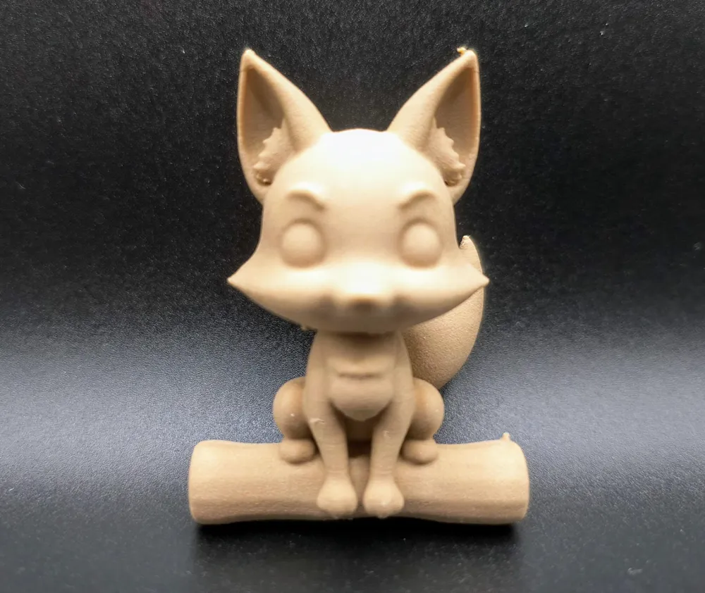 Cute Fox on a log by Sproutsfromspace - MakerWorld