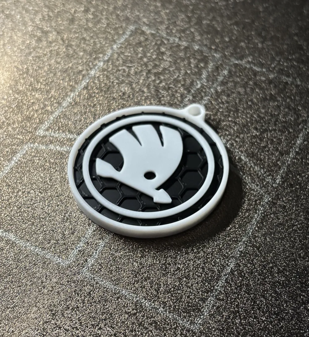 Skoda Keychain - Free 3D Print Model - MakerWorld