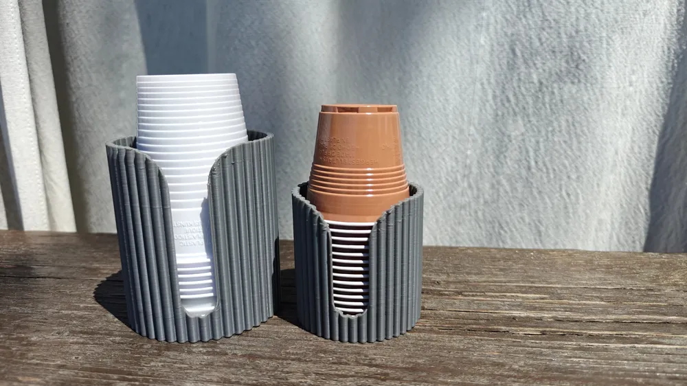 Coffee Cup Holder - Free 3D Print Model - MakerWorld
