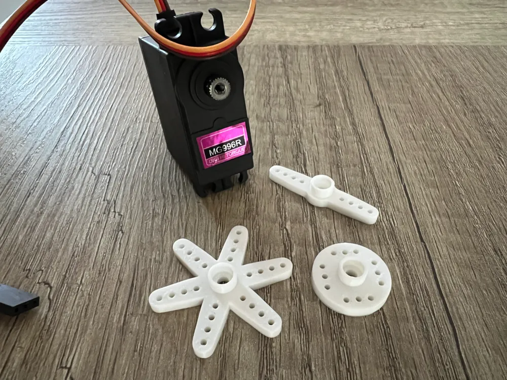 ServoMotor Arms MG90S MG996R - Free 3D Print Model - MakerWorld