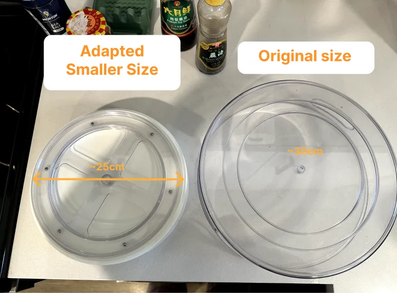 Brightroom Lazysusan turntable adapted small size by Adorey_ - MakerWorld
