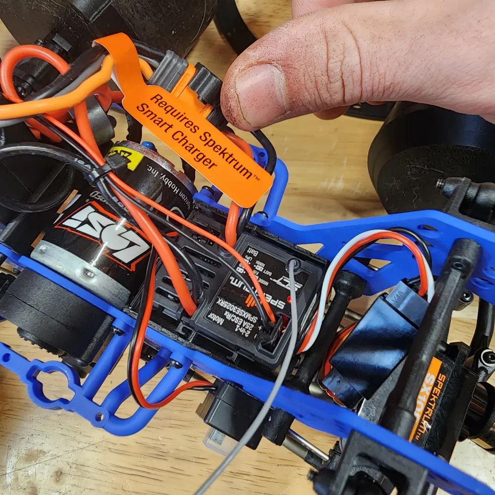 Losi Mini LMT LCG esc mounting tray - Free 3D Print Model - MakerWorld