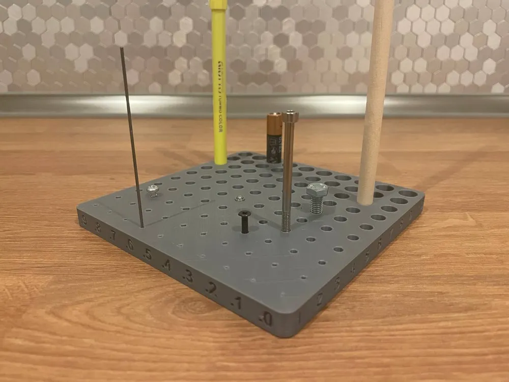 Tollerance hole measuring tool by Asim_Project - MakerWorld