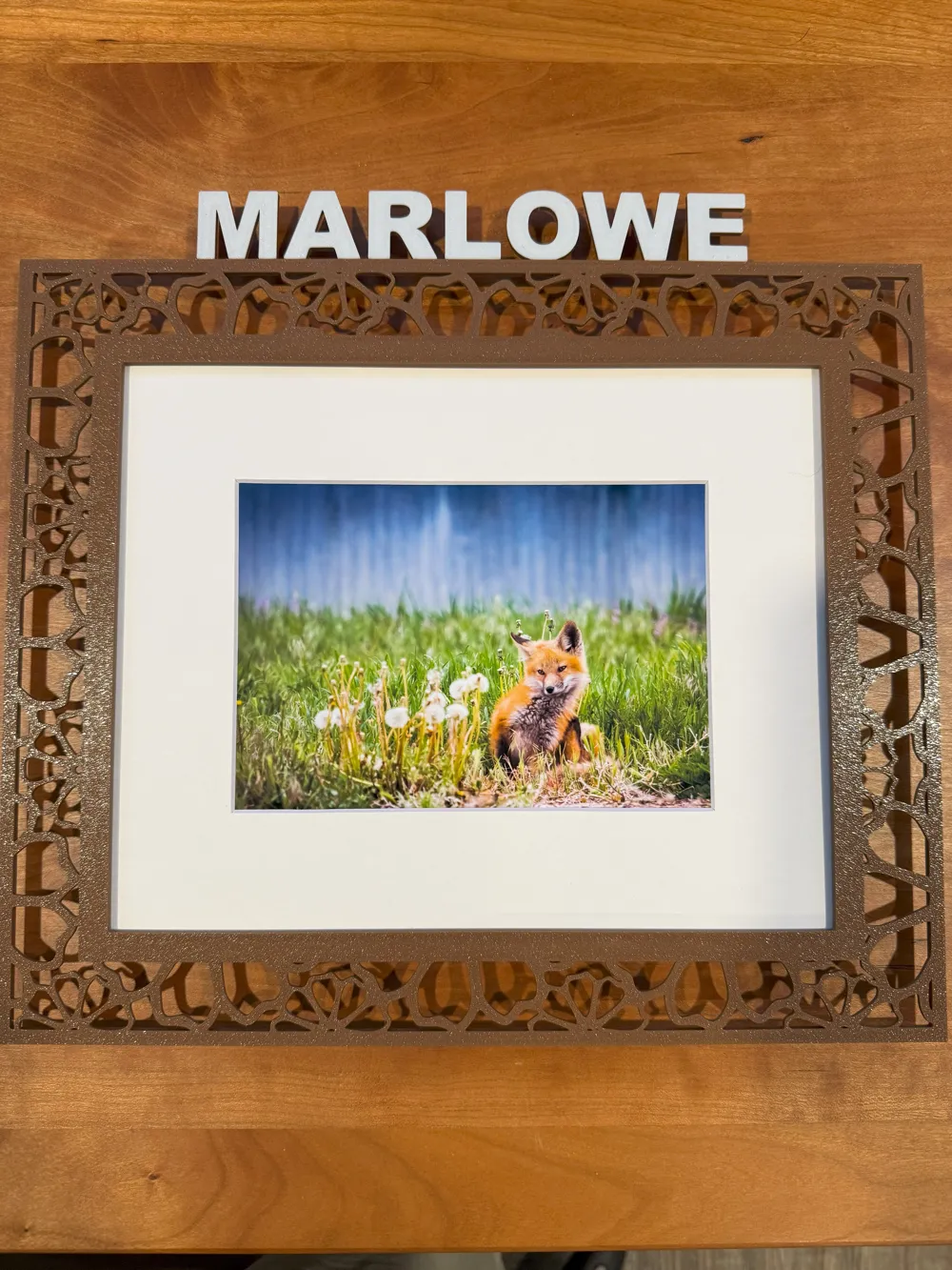 8x10 Frame (H2D Print) - Flower Motif by FoCo_PhilMakerWorld: Download ...
