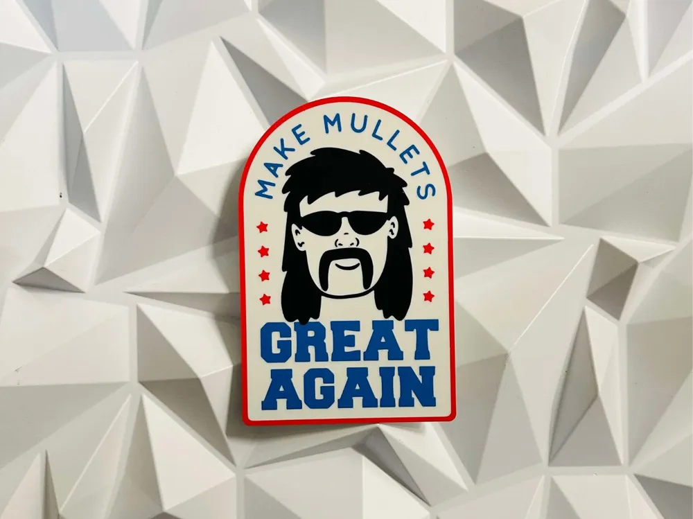 Make Mullets Great Again by Williams Industries - MakerWorld