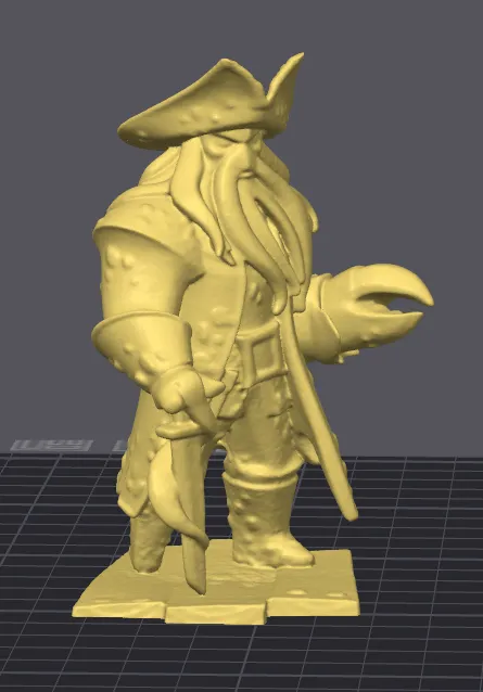 Davy Jones scan by lukas.vavra MakerWorld: Download Free 3D Models