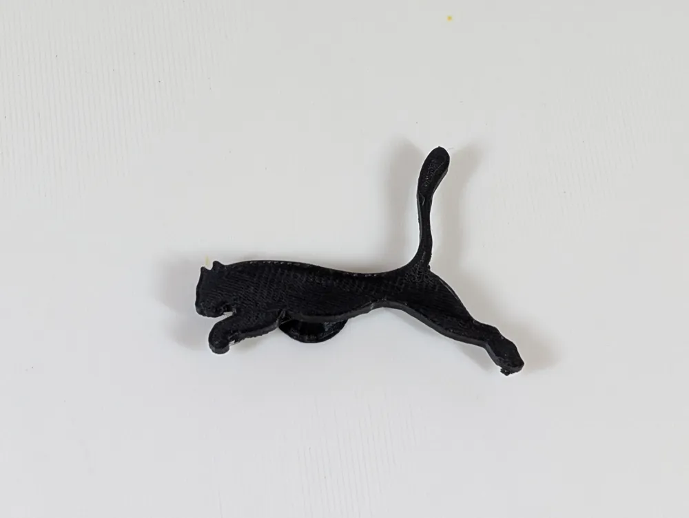 Puma Logo Croc Shoe Charm (Jibbitz) by sidbarret007 - MakerWorld