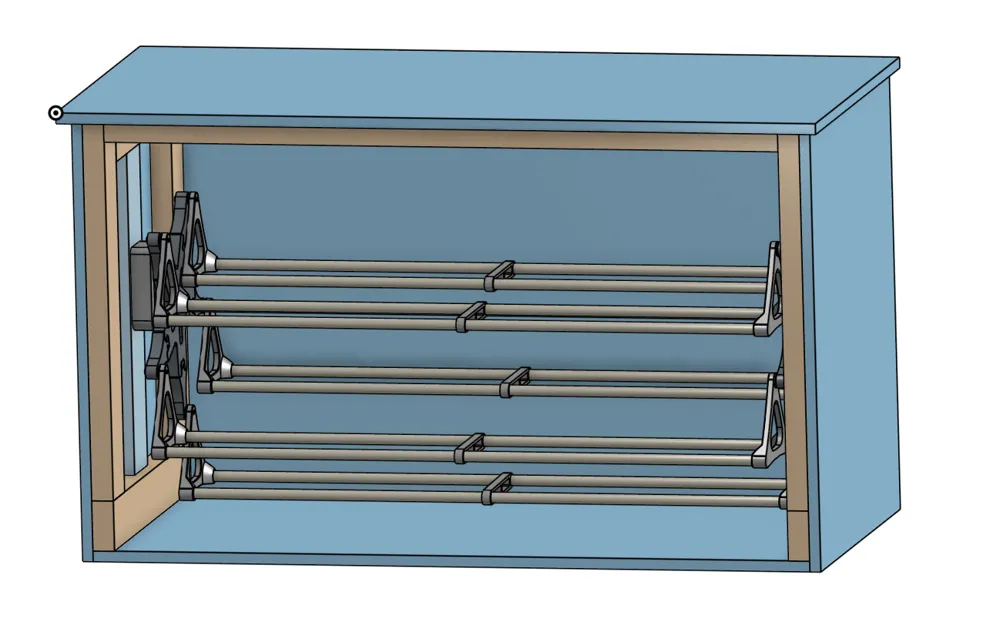 Rotating filament storage cabinet by devonritter4 MakerWorld: Download ...
