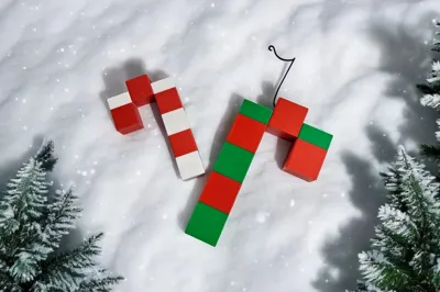 Minecraft Candy Cane (AMS not reqd) by animuL67 - MakerWorld