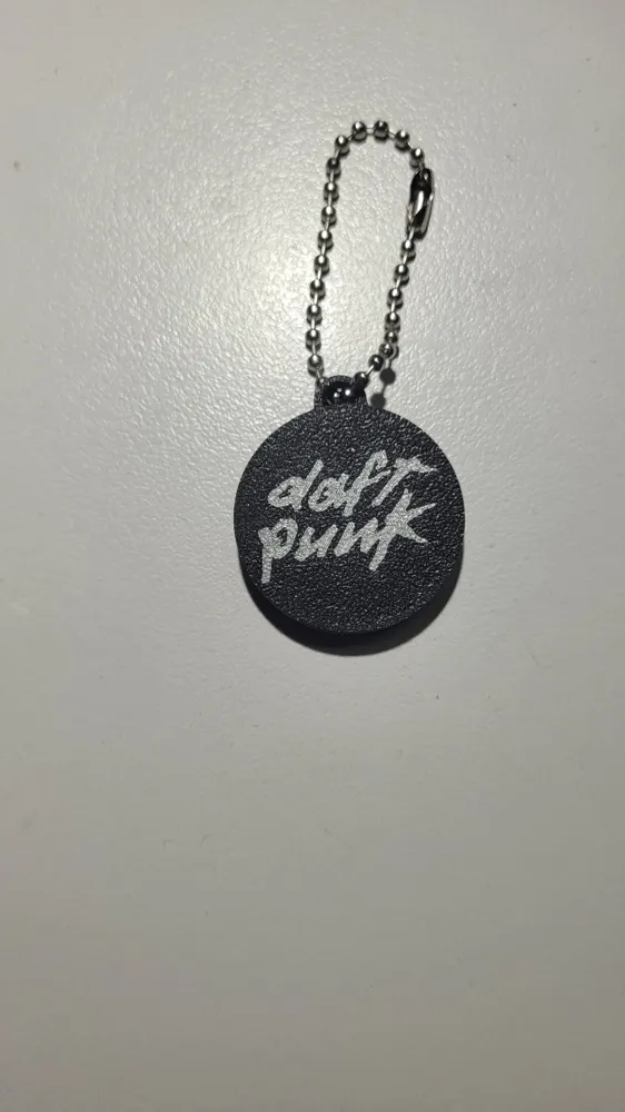 Daft Punk Thomas Hjälm Dubbelsidig Nyckelring - Gratis 3D utskrifts ...