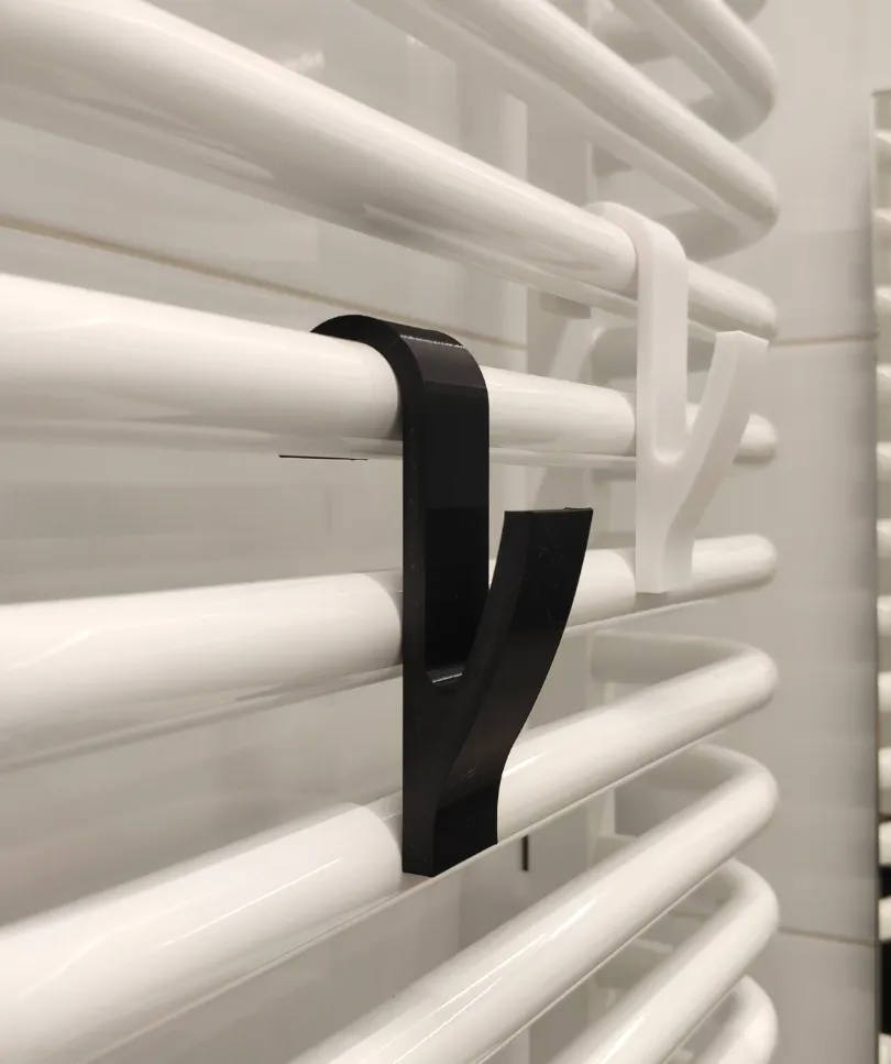 Towel hanger for bathroom radiator by Rafał - MakerWorld