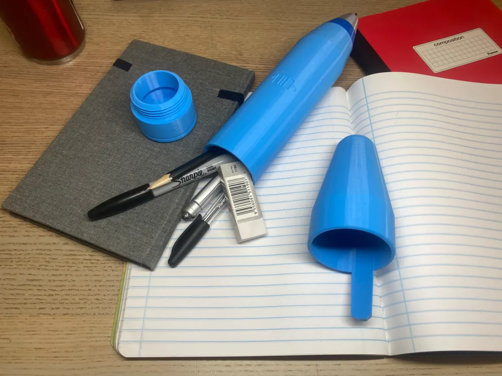 Giant Impractical Pen by Tridealo.Impresiones MakerWorld: Download Free ...