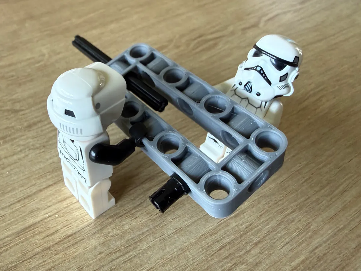 3x7 Technical Beam Frame (Alternating Holes) - Free 3D Print Model ...