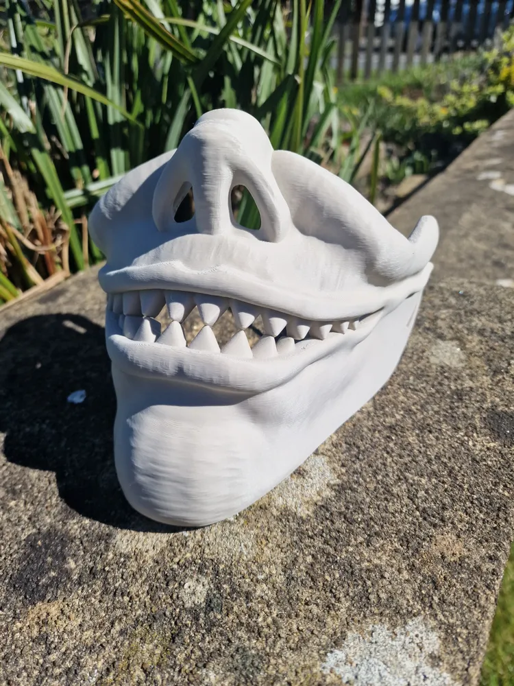 Ryuk - Deathnote - Half Mask by 3DomSculpts MakerWorld: Download Free ...