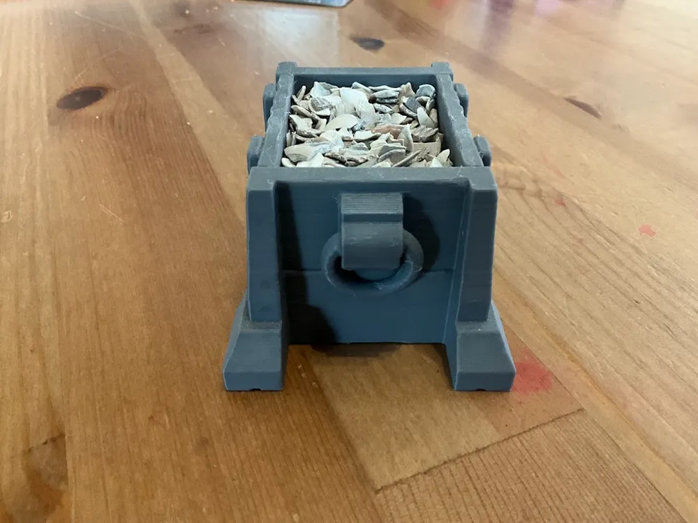 Treasure Chest Crate Fantasy dnd or Aquarium Tank by NeilTheMaker ...