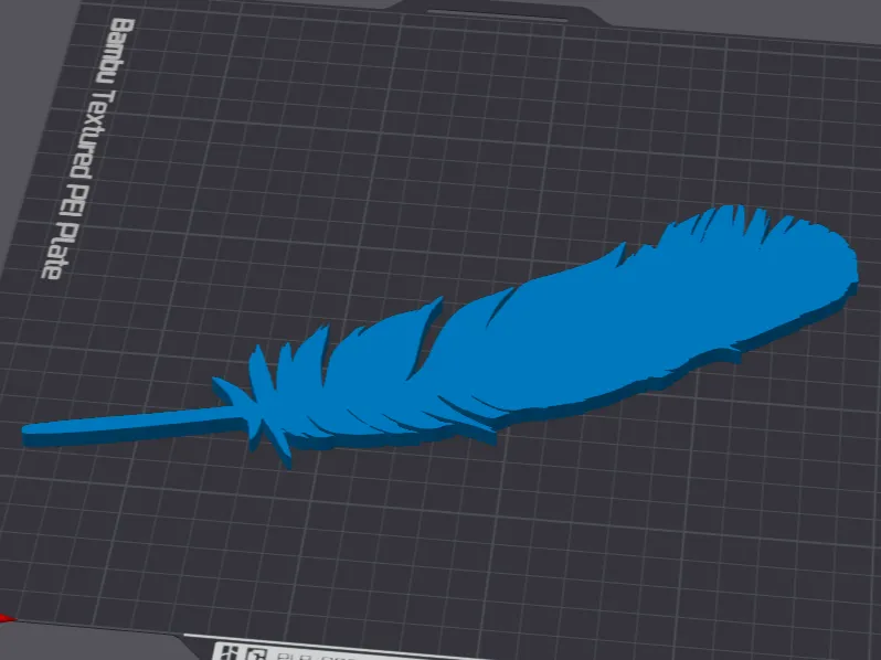 Blue Origin Feather Logo by Shimarokks MakerWorld: Download Free 3D Models