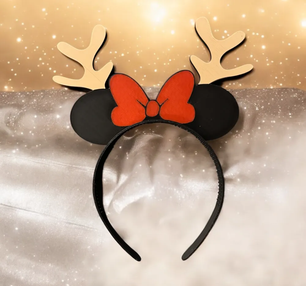 Mini Mouse Christmas Ears by Sh^ts'N'Giggles3d - MakerWorld